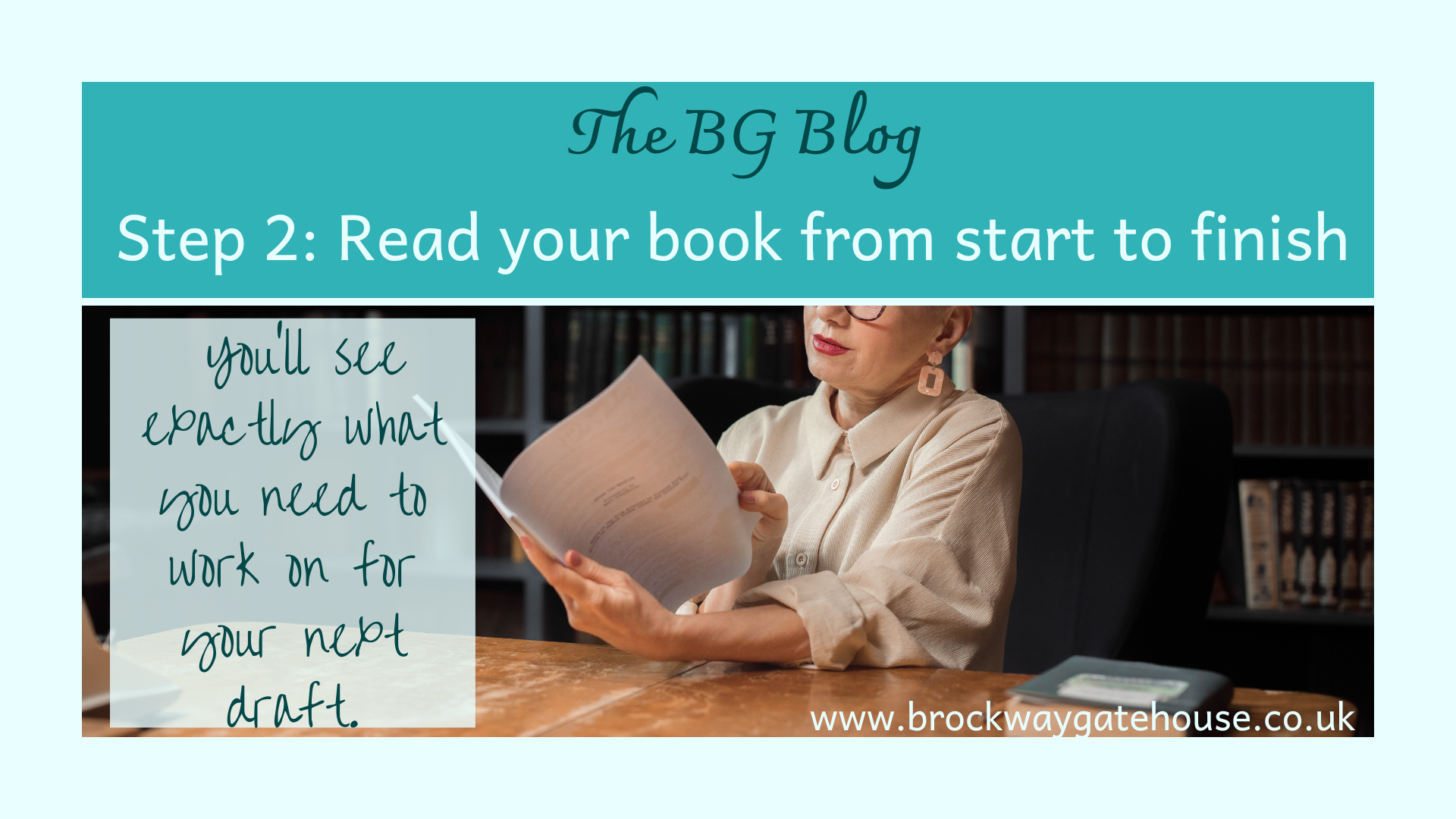 What to Do After You’ve Written a Book - Brockway Gatehouse ¦ Beta ...